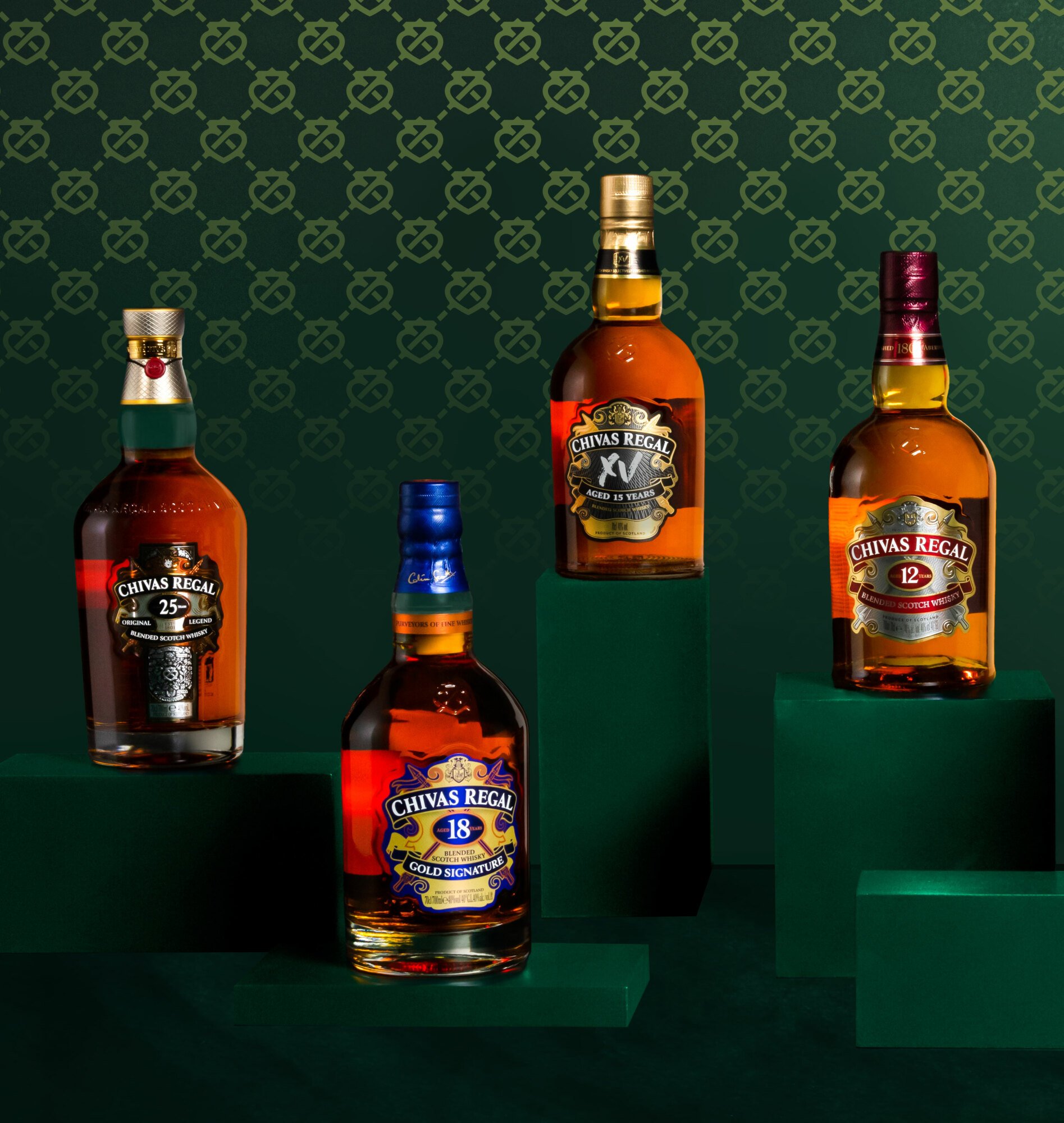 Présentation de la collection de whiskies Chivas Regal